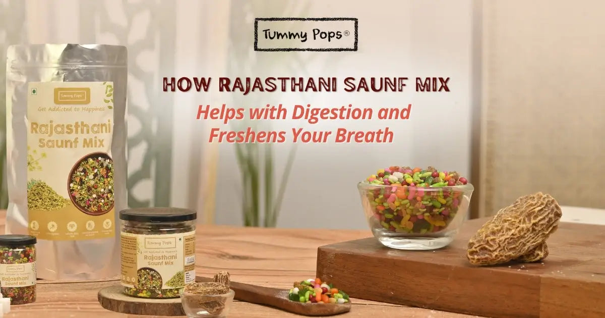 Rajasthani Saunf Mix: Digestive & Breath Freshener – Tummypops